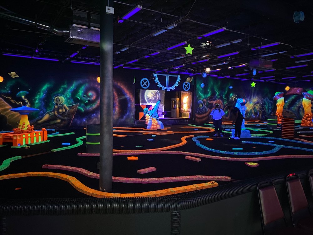COSMIC MAYHEM BLACKLIGHT MINI GOLF AND BAR - Updated October 2024 - 219 ...
