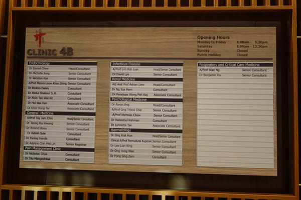 TTSH PEARL CLINIC 4B - Updated September 2025 - 17 Photos - 11 Jalan ...