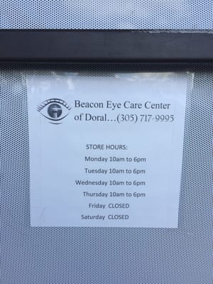 BEACON CENTER EYE CARE OF DORAL - Updated January 2026 - 17 Reviews ...