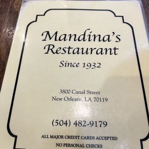 MANDINA’S RESTAURANT - 1001 Photos & 791 Reviews - 3800 Canal St, New ...