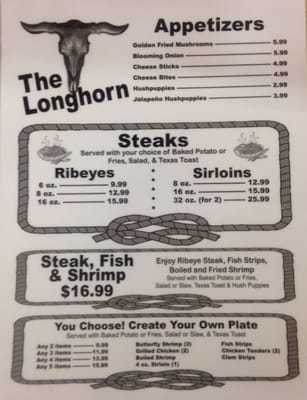 LONGHORN FISH AND STEAKHOUSE - Updated December 2025 - 50182 Weaver ...