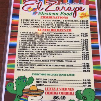 EL ZARAPE - Updated December 2025 - 38 Photos & 46 Reviews - 694 N ...