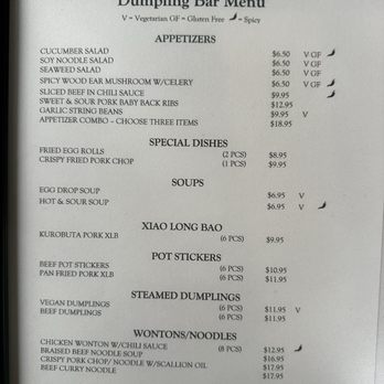 DUMPLING BAR - Updated November 2024 - 197 Photos & 80 Reviews - 119 N ...
