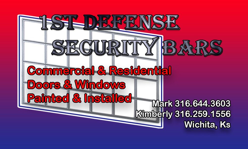 1ST DEFENSE SECURITY BARS - Updated November 2024 - Request a Quote ...