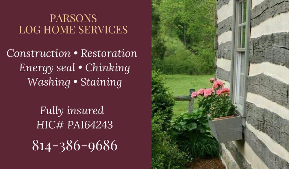 PARSONS LOG HOME SERVICES - Updated August 2025 - Request Consultation ...