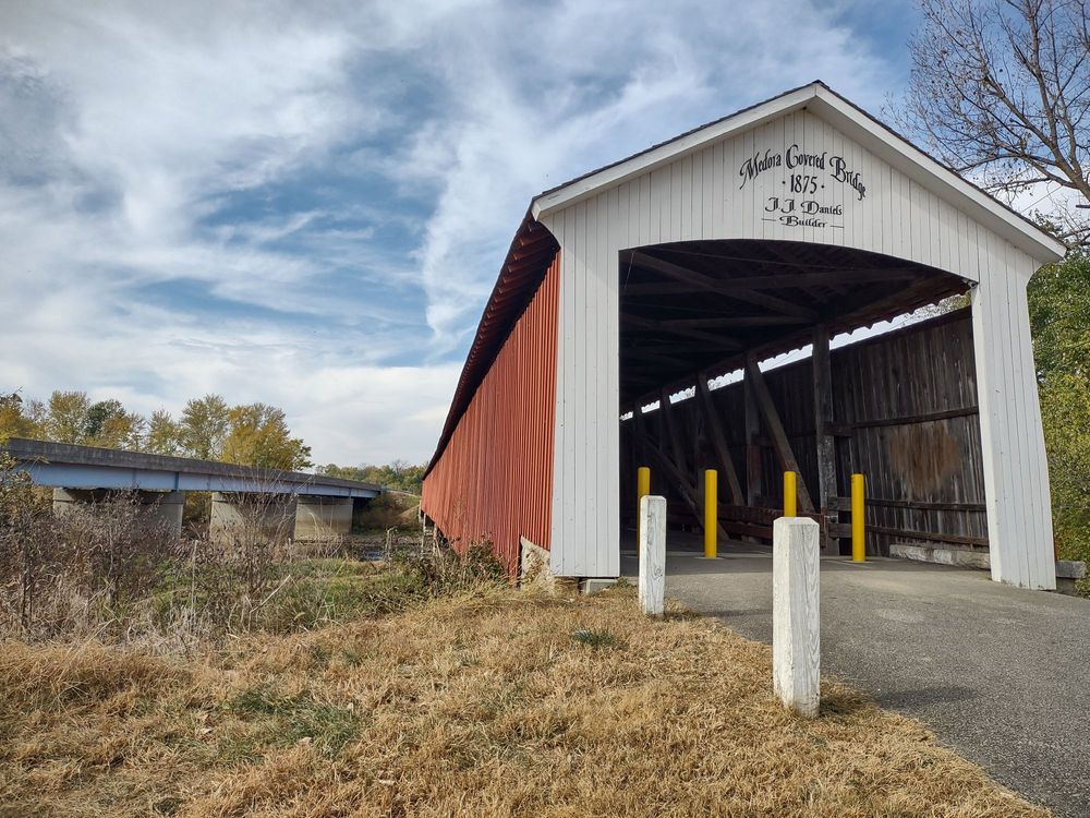MEDORA COVERED BRIDGE - Updated July 2024 - 59 Photos - State Road 235 ...