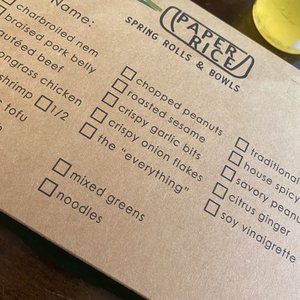 PAPER RICE - SPRING ROLLS & BOWLS - 449 Photos & 427 Reviews - 20 E ...