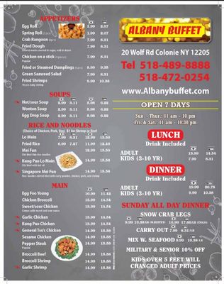 ALBANY BUFFET - Updated March 2025 - 20 Wolf Rd, Albany, New York ...