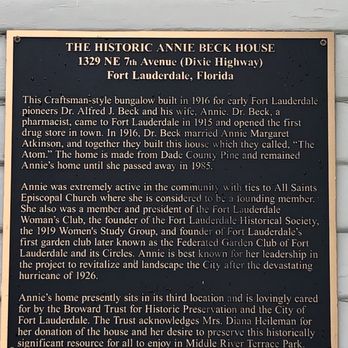 ANNIE BECK HOUSE - Updated January 2026 - 1329 NE 7th Ave, Fort ...