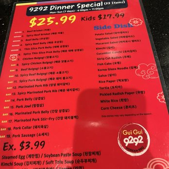 GUI GUI 9292 KOREAN BBQ - Updated April 2025 - 296 Photos & 290 Reviews ...