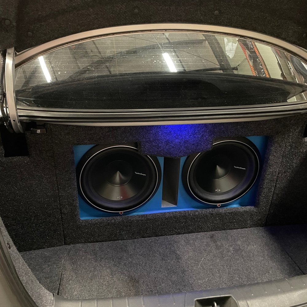 Car subwoofer installation near me store