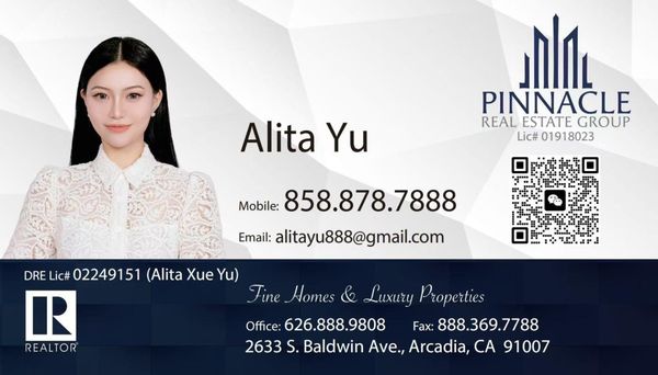 ALITA YU - PINNACLE REAL ESTATE GROUP - Updated May 2025 - 13 Photos ...