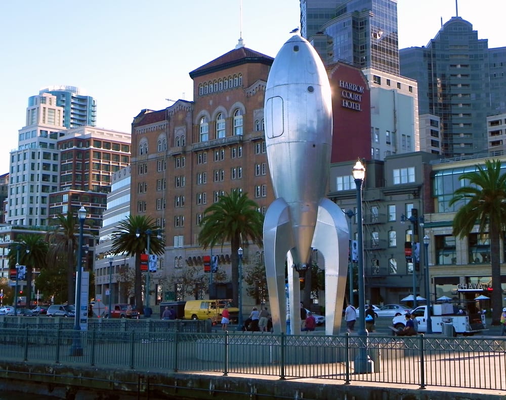RAYGUN GOTHIC ROCKET SHIP - Pier 14, San Francisco, California - Local ...