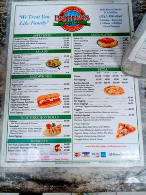 BROTHER’S PIZZERIA - Updated January 2026 - 282 Photos & 699 Real ...