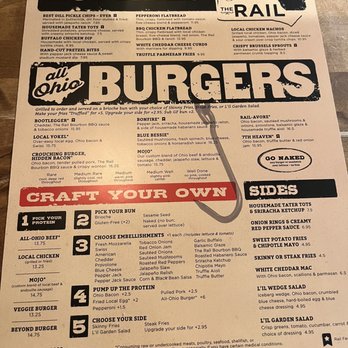 THE RAIL STRONGSVILLE Updated February 2025 249 Photos 322 Reviews 17885 Southpark Ctr Strongsville Ohio Burgers Restaurant Reviews Phone Number Yelp