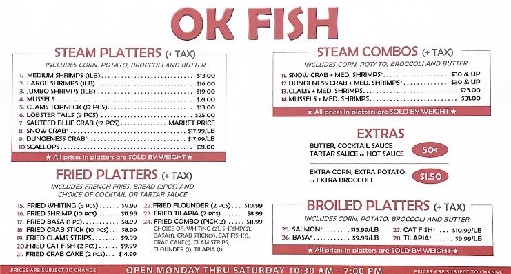 OK FISH - Updated October 2025 - 1556 Mt Ephraim Ave, Camden, New ...
