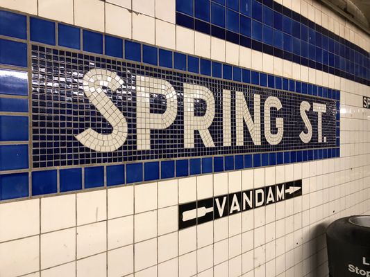 MTA - SPRING STREET SUBWAY STATION - C - Updated October 2025 - 19 ...