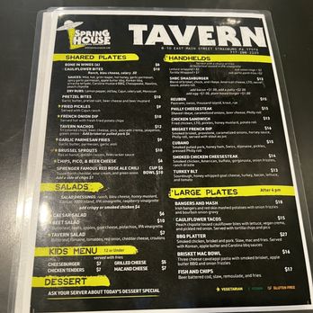 TAVERN BY SPRING HOUSE BREWING - Updated March 2025 - 107 Photos & 52 ...
