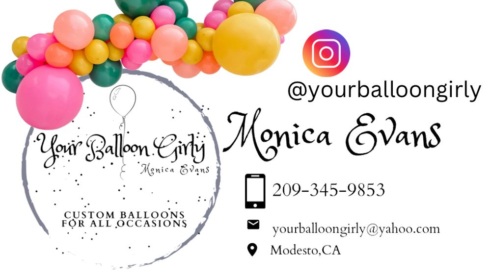 YOUR BALLOON GIRLY - Updated June 2025 - Request a Quote - Modesto ...