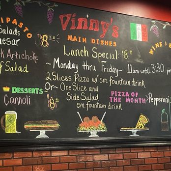 VINNY’S NEW YORK PIZZA & GRILL - Updated September 2025 - 86 Photos ...