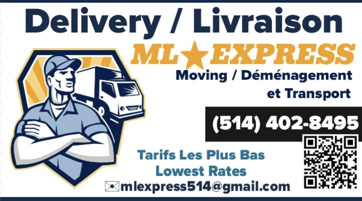 ML EXPRESS - Updated September 2024 - Montréal, Quebec - Couriers ...