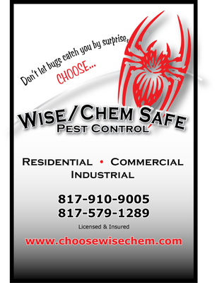 WISE / CHEM SAFE PEST CONTROL - Updated October 2025 - 27 Photos - 5300 Old Granbury Rd ...