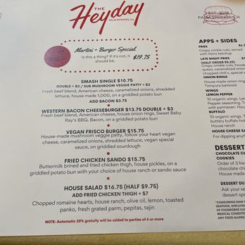 THE HEYDAY - Updated November 2024 - 532 Photos & 490 Reviews - 1550 N ...