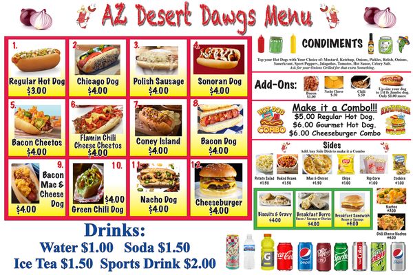 DESERT DAWGS HOTDOGS - Updated October 2025 - 10109 Grand Ave, Sun City ...