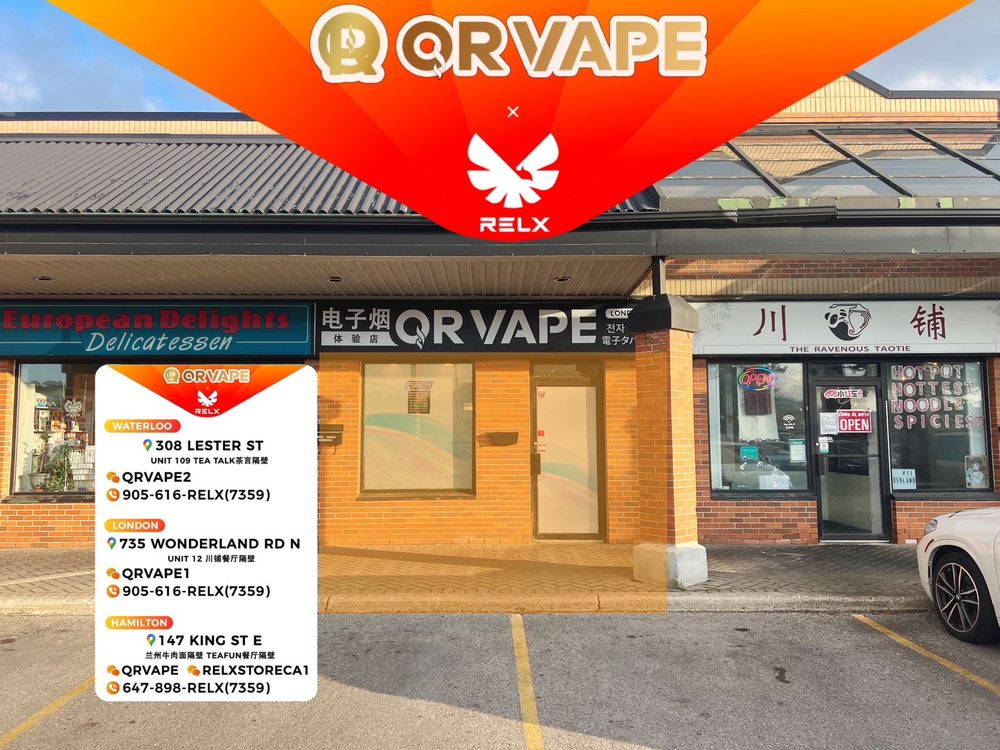 QR VAPE - Updated December 2025 - 735 Wonderland Road N, London ...