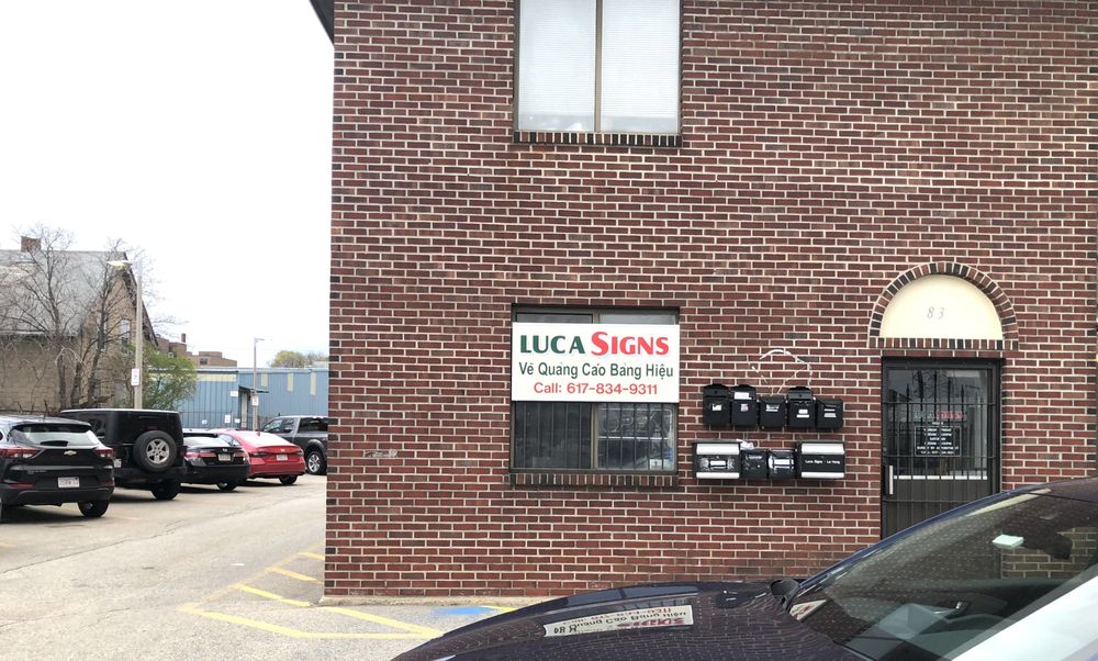 LUCA SIGNS - Request a Quote - 83 Freeport St, Boston, Massachusetts ...