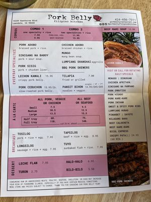 PORK BELLY FILIPINO KITCHEN - Updated August 2024 - 34 Photos & 30 ...