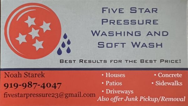 FIVE STAR - Raleigh, North Carolina - Pressure Washers - Phone Number ...
