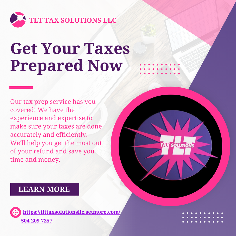 TLT TAX SOLUTIONS - Updated April 2025 - Request Consultation - New ...