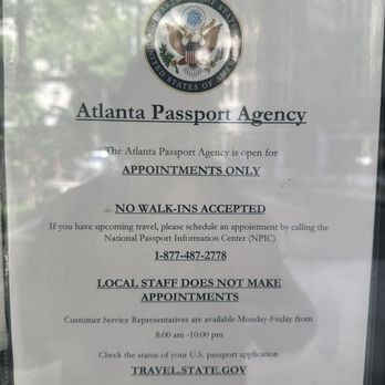 ATLANTA PASSPORT AGENCY - Updated August 2025 - 30 Photos & 204 Reviews ...