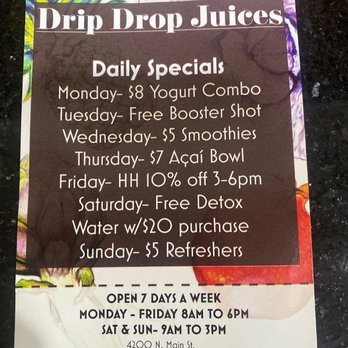 DRIP DROP JUICES - Updated October 2025 - 78 Photos & 22 Reviews - 4200 ...