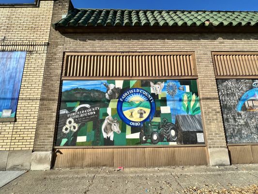 FAIRFIELD COUNTY FAIR MURAL - 211 N Columbus St, Lancaster, Ohio ...