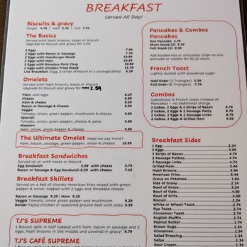 TJ’S CAFE SOUTH - Updated December 2025 - 10 Photos - 1302 N Scott Ave ...