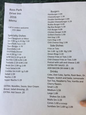 ROSS PARK DRIVE INN - Updated December 2025 - 12 Photos & 22 Reviews ...