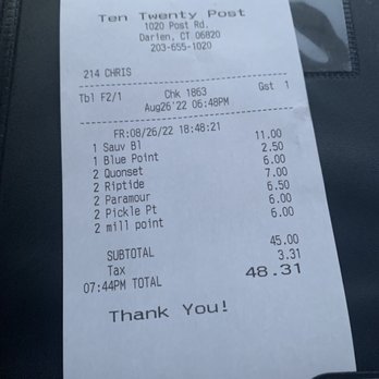 TEN TWENTY POST OYSTER BAR & BISTRO - Updated December 2025 - 298 ...