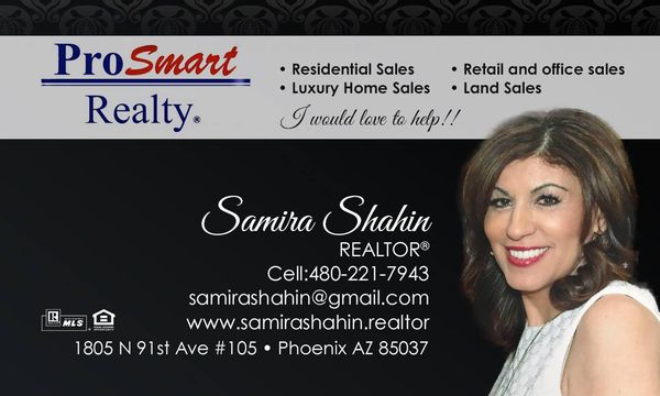 SAMIRA SHAHIN - PROSMART REALTY - Updated December 2025 - Contact Agent ...