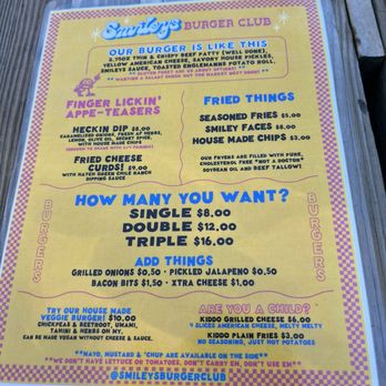 SMILEYS BURGER CLUB - Updated December 2024 - 40 Photos & 23 Reviews ...