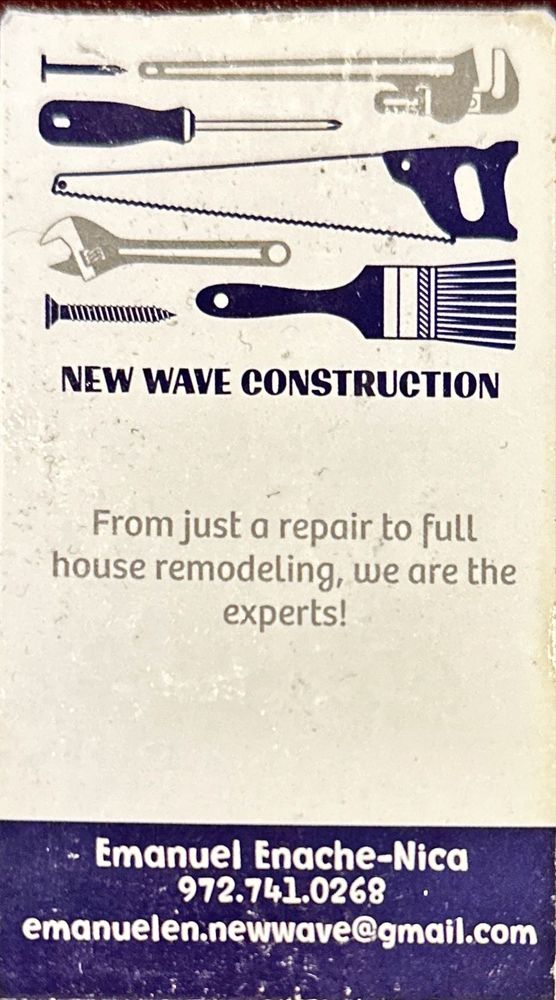 NEW WAVE CONSTRUCTION - Updated November 2024 - Plano, Texas - General Contractors - Phone ...