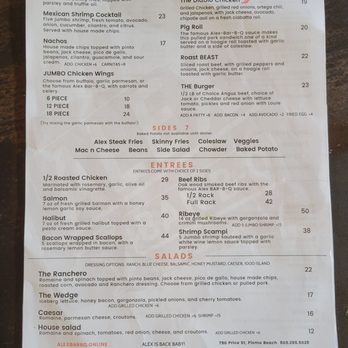 ALEX BAR-B-Q - Updated January 2025 - 23 Photos & 23 Reviews - 790 ...