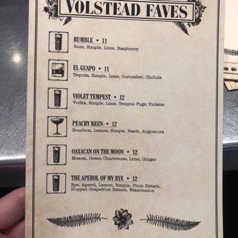 VOLSTEAD ACT - Updated January 2025 - 107 Photos & 137 Reviews - 12 N ...