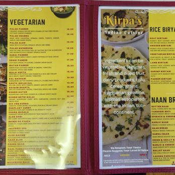 KIRPA’S INDIAN CUISINE - Updated October 2025 - 14 Photos & 31 Reviews ...