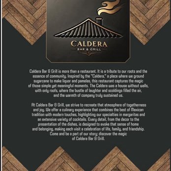 CALDERA BAR & GRILL - Updated December 2025 - 37 Photos - 230 E Main St ...