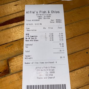 ALFIE’S FISH & CHIPS - Lompoc, CA - 122 Photos & 211 Reviews - Fish ...