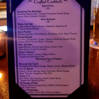 VERVE RESTAURANT - Updated April 2025 - 545 Photos & 359 Reviews - 18 ...