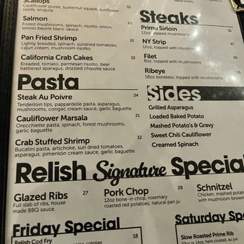 RELISH SUPPER CLUB - Updated July 2025 - 78 Photos & 43 Reviews ...