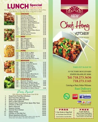 CHEF HONG’S KITCHEN - 23 Photos & 17 Reviews - 55 Victory Blvd, Staten ...